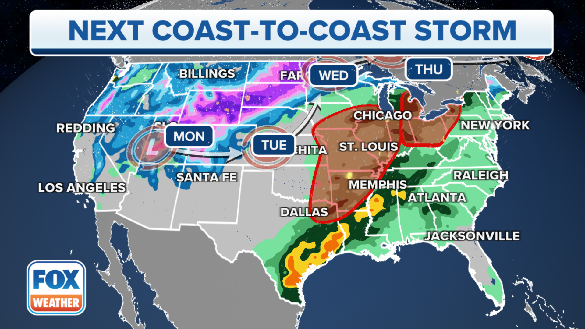 Another widespread severe weather threat with strong tornadoes to impact 48 million in central ...